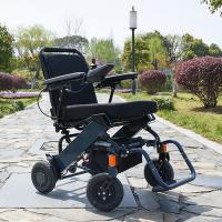 China Lightweight Folding Motorized Wheelchair Aluminum Alloy for sale