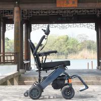 China Folding Motorized Lightweight Wheelchair Aluminum Alloy for sale
