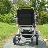 China Fast One Click Folding Portable Electric Wheelchair Multifunctional for sale