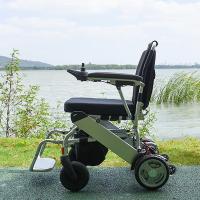 China Outdoor Mobility 6km/h Classic Electric Folding Wheelchair for sale