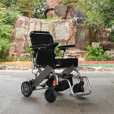 China Folding Electric Wheelchair Able To Move Through Any Small Space for sale