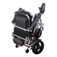 China Lithium Ion ISO13485 Lightweight Folding Power Wheelchair for sale
