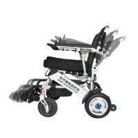 China 6 Km/H ISO13485 Multifunction Foldable Electric Wheelchair for sale