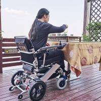 China CE Multifunction Foldable Electric Wheelchair With Tilt Recline for sale