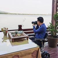 China Aluminium Travel Folding 36km Disabled Electric Power Wheelchair for sale