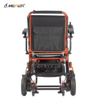 China CE Portable Handicapped Lightweight Electric Folding Wheelchair for sale