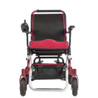 China Lightweight Foldable Motorized Wheelchair With 220.46LB Load for sale