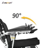 China ISO13485 275.58lbs Load Foldable Handicapped Electric Wheelchair for sale