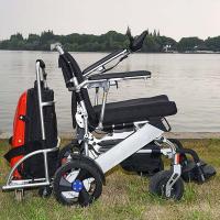 China Brushless Motor Disabled Electric Wheelchair With 24V 8Ah Battery for sale