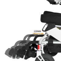 China 36km Multifunction Foldable Electric Wheelchair Lightweight For Handicapped for sale
