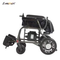 China Multifunction Foldable Electric Wheelchair With Flip Up Armset for sale
