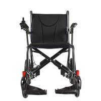 China Lightweight Multifunction Foldable Electric Wheelchair Handicapped Aluminium Electric Wheelchair for sale