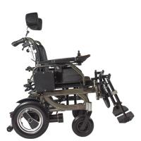 China 265lbs Load Folding Motorized Wheelchair For Disabled for sale