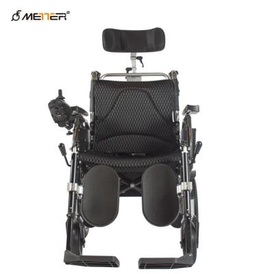China Foldable 10AH 20AH Lithium Battery Wheelchair With Brushless Motor for sale