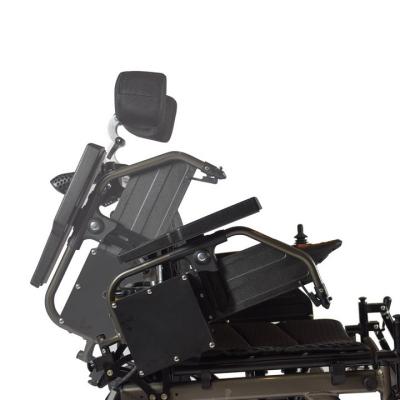 China Multifunction Portable Lightweight Folding Electric Power Wheelchair OEM for sale