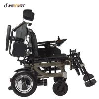 China 120kg Load Portable Folding Wheelchair With Lithium Battery Brushless Motor for sale
