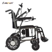 China Lithium Battery Brushless Motor Electric Power Wheelchair With Aluminum Alloy for sale
