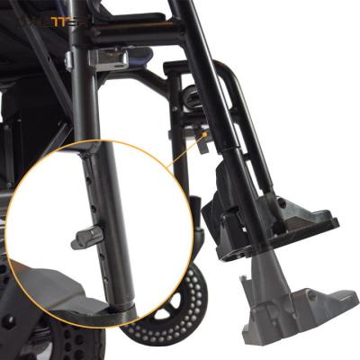 China Disabled Medical Motorized Power Electric Folding Wheelchair 6km/H for sale