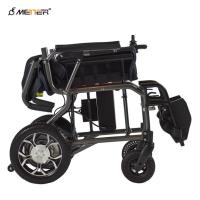China Disabled Medical Motorized Power Electric Folding Wheelchair 6km/H for sale