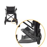China Lithium Battery Lightweight Foldable Wheelchair 125kg Load With Brushless for sale