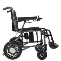 China Alu Alloy 125kg Load Portable Folding Electric Wheelchair For Disabled for sale