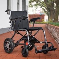 China Lightweight Folding Electric Powered Wheelchairs Multifunction 6km/H for sale