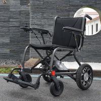 China Lithium Battery Lightweight Power Wheelchair Foldable With PU Tire for sale