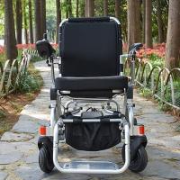 China Folding Indoor Electric Wheelchair Ultra Light Portable for sale