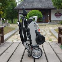 China Folding Indoor Electric Wheelchair Ultra Light Portable for sale