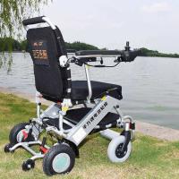 China Lithium Ion 36km ISO13485 Collapsible Electric Wheelchair for sale