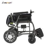 China 12AH CE 12'' Motors Collapsible Electric Wheelchair for sale