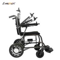 China 12AH CE 12'' Motors Collapsible Electric Wheelchair for sale