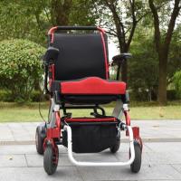 China Brushless Motor 150Wx2 Folding Power Wheelchair With Rigid PU Tyre for sale
