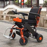 China Brushless Motor 150Wx2 Folding Power Wheelchair With Rigid PU Tyre for sale