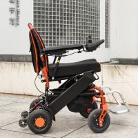 China Brushless Motor 150Wx2 Folding Power Wheelchair With Rigid PU Tyre for sale