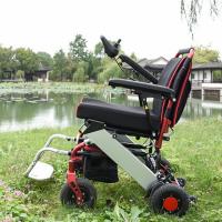 China Portable Folding Electric Power Wheelchair 6km/H For Handicapped for sale