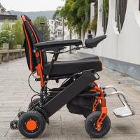 China ISO Lightweight Folding Electric Wheelchair 100KG Load 150W X 2 Power for sale