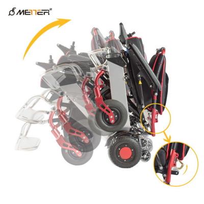 China Lithium Battery Brushless Power Wheelchair 100KG Load for sale