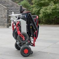 China Lithium Battery Brushless Power Wheelchair 100KG Load for sale