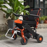 China Lithium Battery Electric Wheelchair With Rigid PU Tyre Foldable for sale