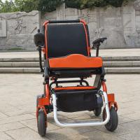 China Lithium Battery Electric Wheelchair With Rigid PU Tyre Foldable for sale