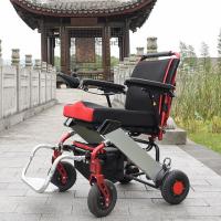China Lightweight Folding Electric Wheelchair With Brushless Motor for sale