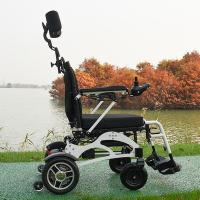 China Lithium Battery Aluminum Motorized Power Wheelchair Electric 6km/H for sale