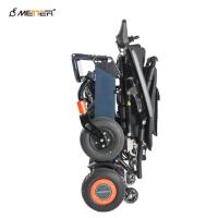 China Lithium Battery Collapsible Electric Wheelchair Aluminum Alloy for sale