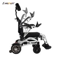 China Aluminum Electric Collapsible Wheelchair 120kg Load Lightweight for sale