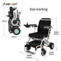 China 30KM Lithium Battery Operated Wheelchair for sale