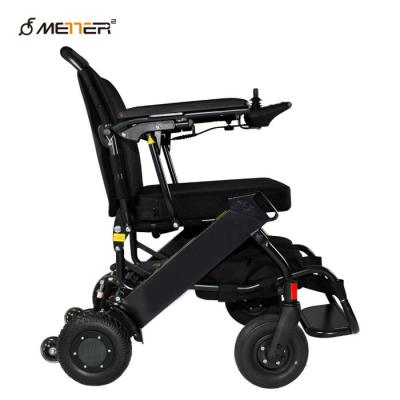 China Lithium Ion 300W Lightweight Foldable Electric Wheelchair for sale