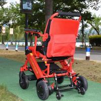China Elderly Aluminum Alloy 30KM ISO13485 Light Electric Wheelchair for sale