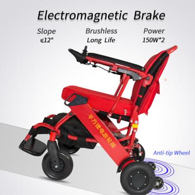 China Brushless Motor 6 Km/H ISO13485 39.68 Lb Outdoor Power Chair for sale