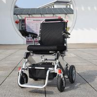 China Brushless Lightweight Foldable Electric Wheelchair Lithium for sale